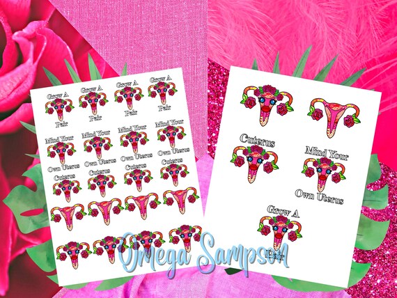 Cuterus Kawaii Cartoon Uterus Printable Downloadable Digital - Etsy