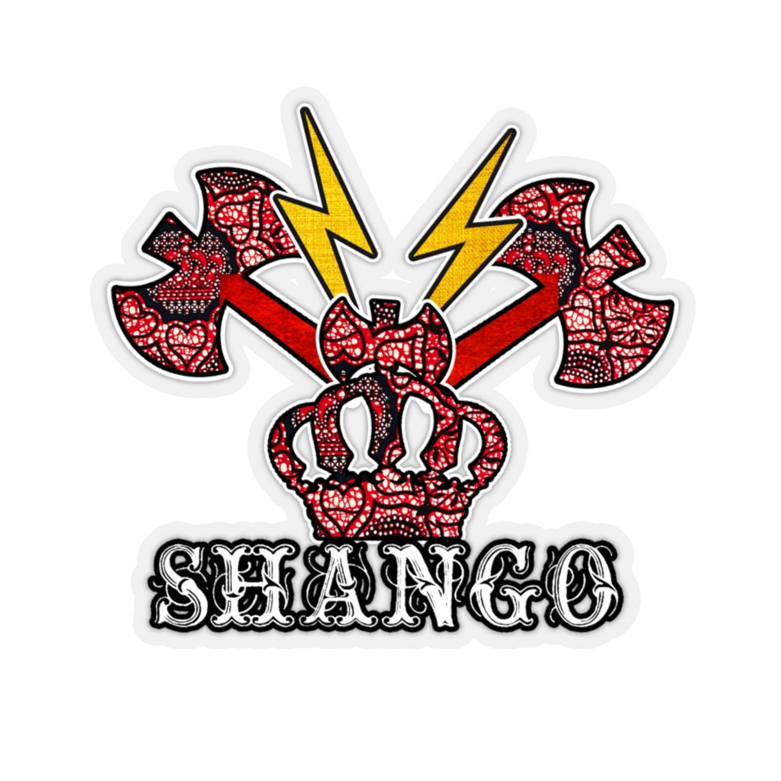 Shango Sango Chango Orisha Sticker Notebook Sticker Xango | Etsy