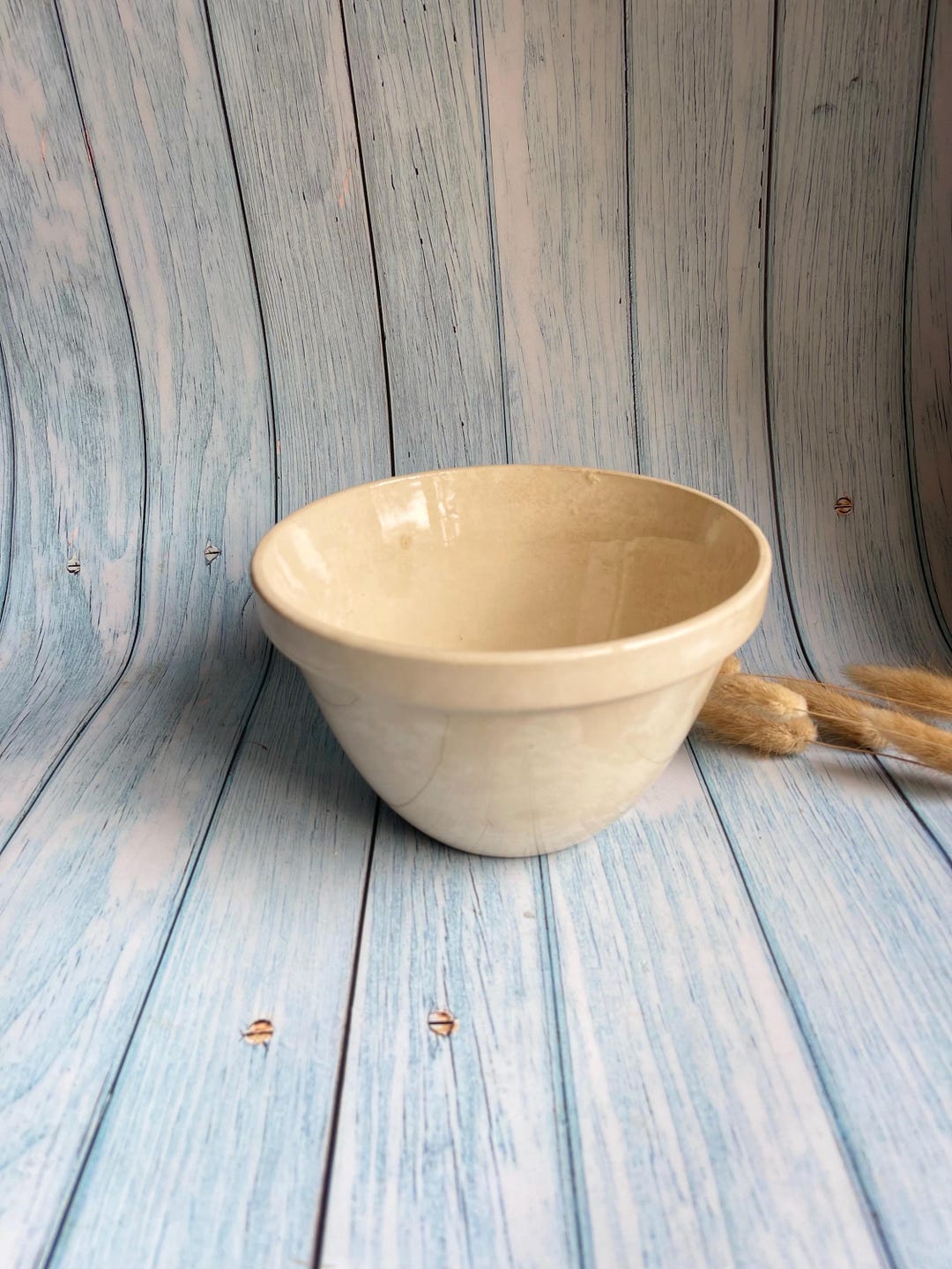 Vintage Stoneware Pudding Basin, Made in England, Size 30 / Amazing ...