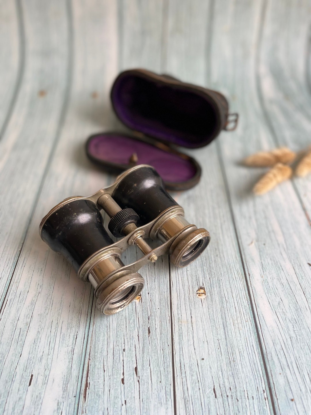 Antique Racing, Opera or Theatre Glasses in Original Leather Case - Etsy