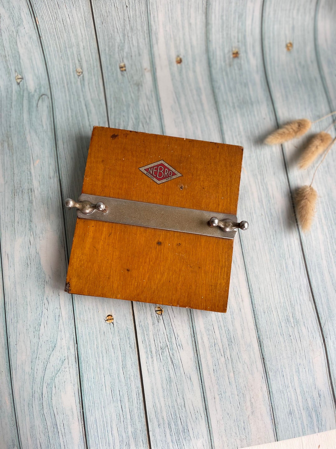 Vintage Wooden Tie Press British Made by Nebro / Square Wooden Press ...