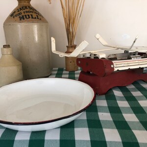 Mid-century Beam Balance Kitchen Weighing Scales With Enamel Dish - Etsy