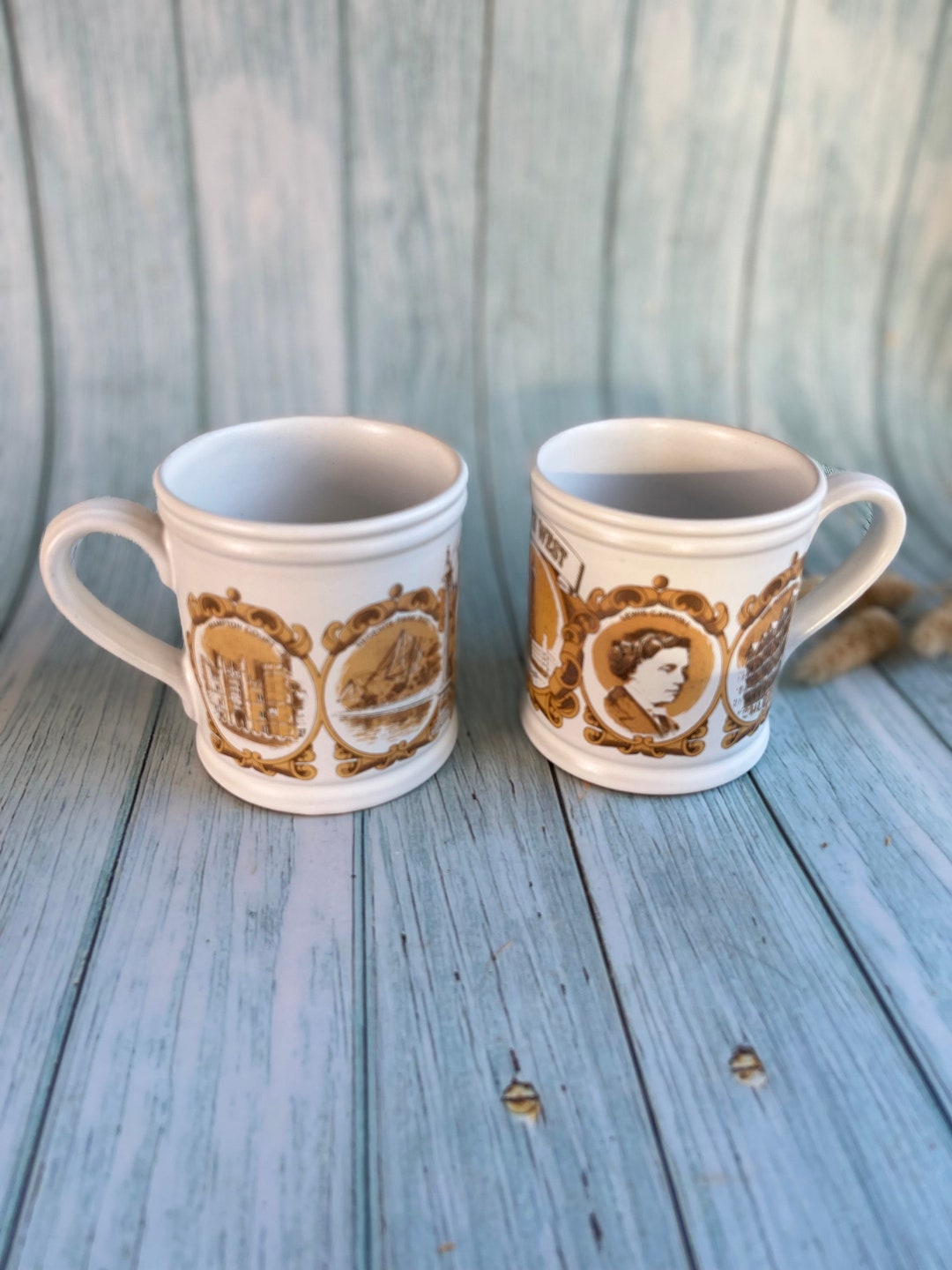 Denby Great British Landmarks Mugs - London and North West - Etsy