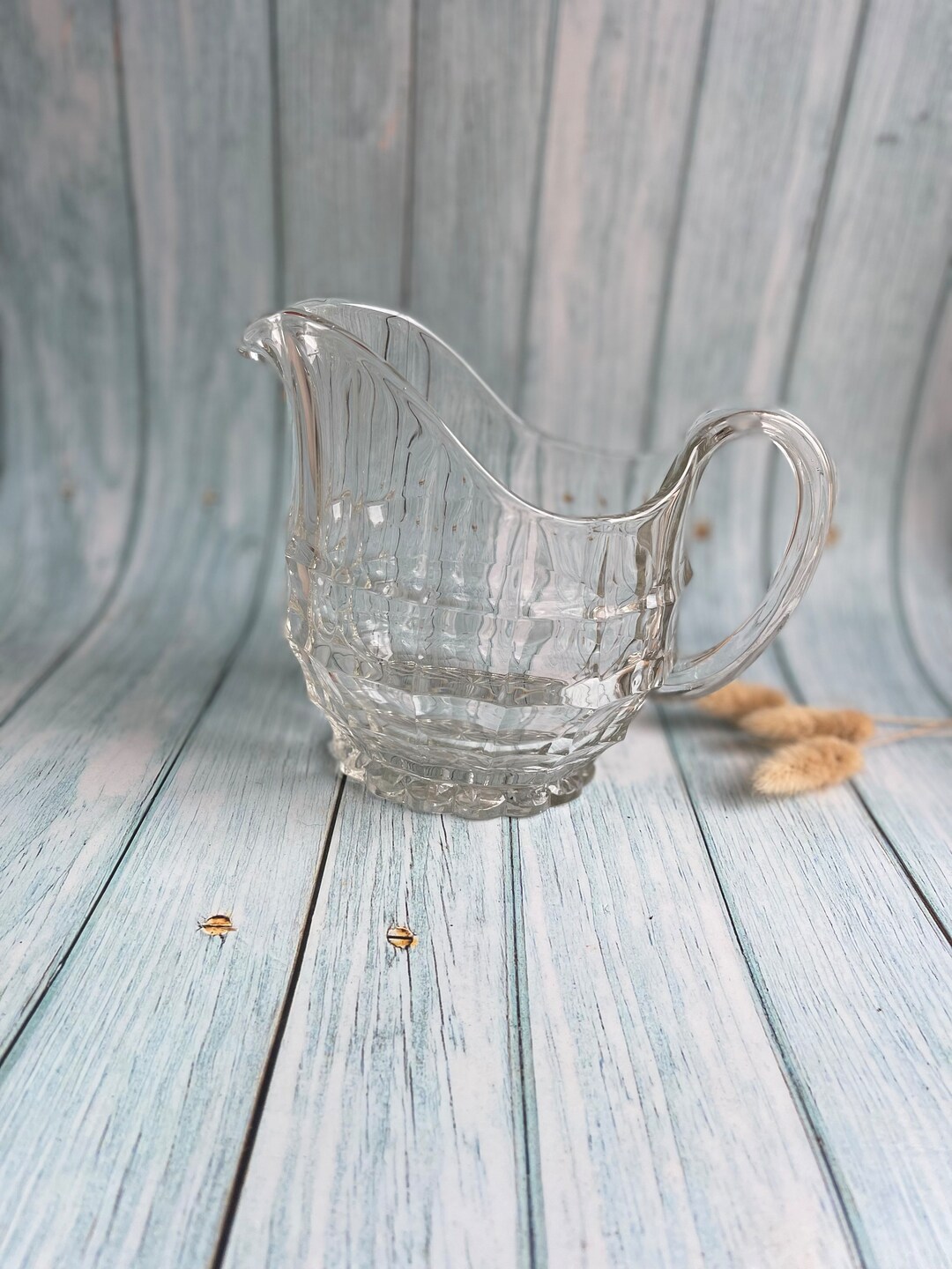 Art Deco Davidson Jacobean Pitcher - Etsy