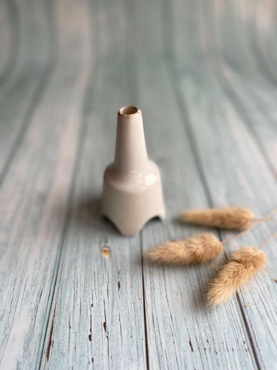 Vintage Ironstone Pie Funnel Baking Chimney / Tall Ironstone 1950s ...