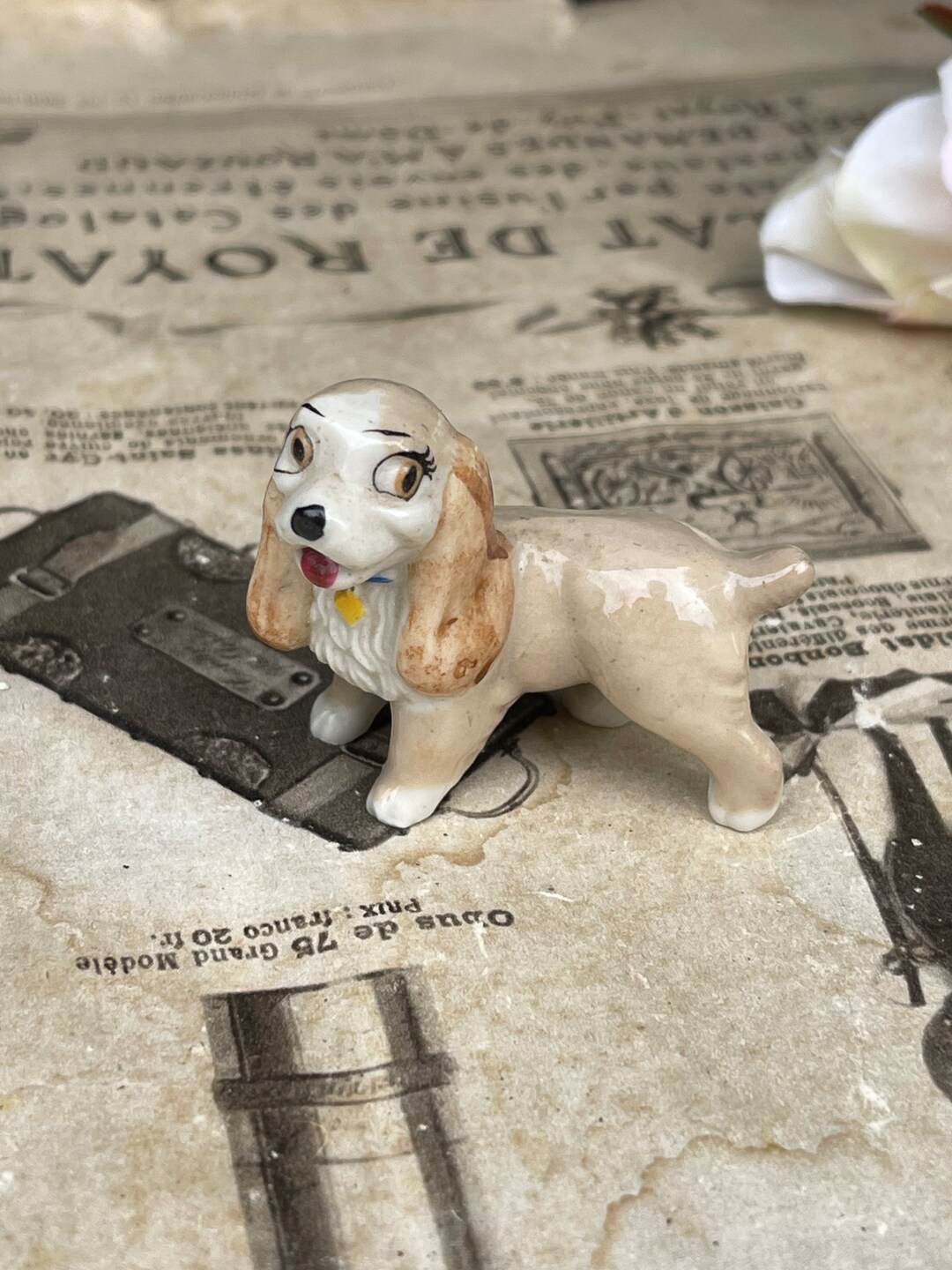 Miniature Model of Lady From the Disney Film Lady and the Tramp by Wade ...