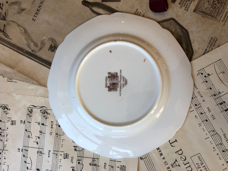 Orphan Vintage Cake or Side Plate Made by Paragon by - Etsy