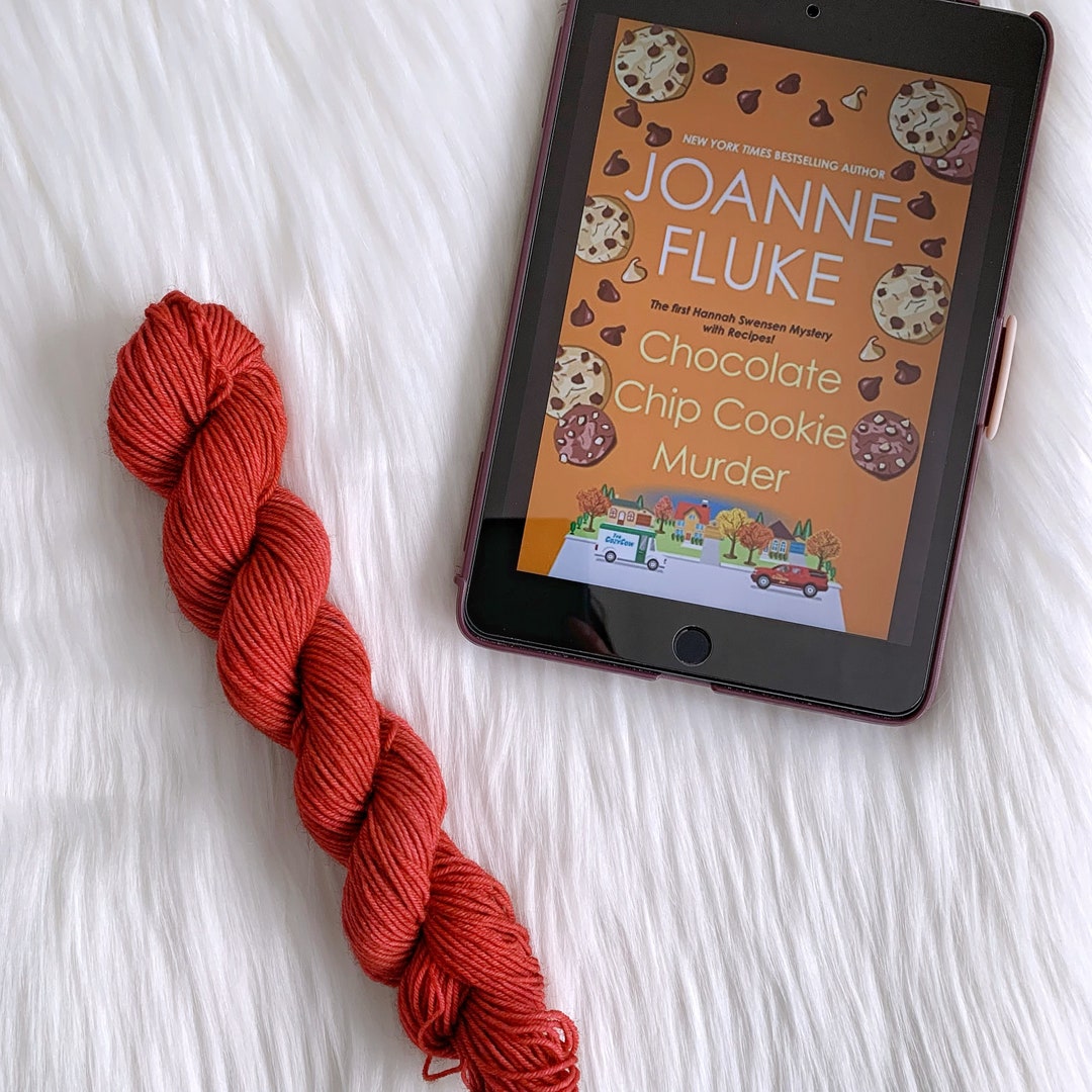 Hannah’s Cookie Truck Yarn, Hand Dyed Yarn, Cozy Mystery Yarn, Bookish ...