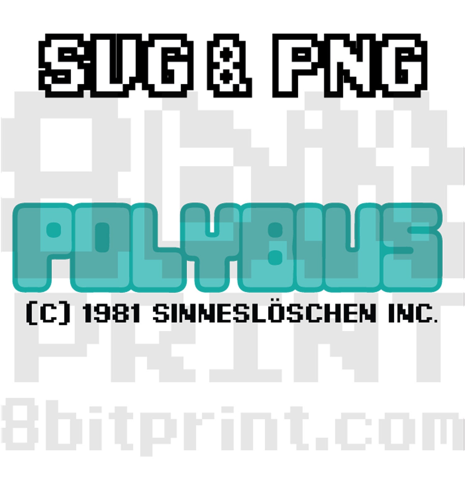 Polybius Logo SVG and PNG - Etsy