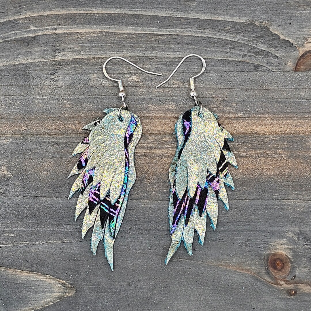 Angel Wing Earrings, Confirmation Gift for Girl, Religious Gift for ...