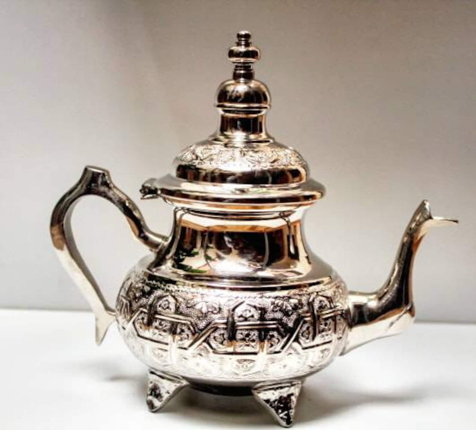 Teapot Set, Moroccan Tea Pot, Teapot for One and Cup, Moroccan National ...