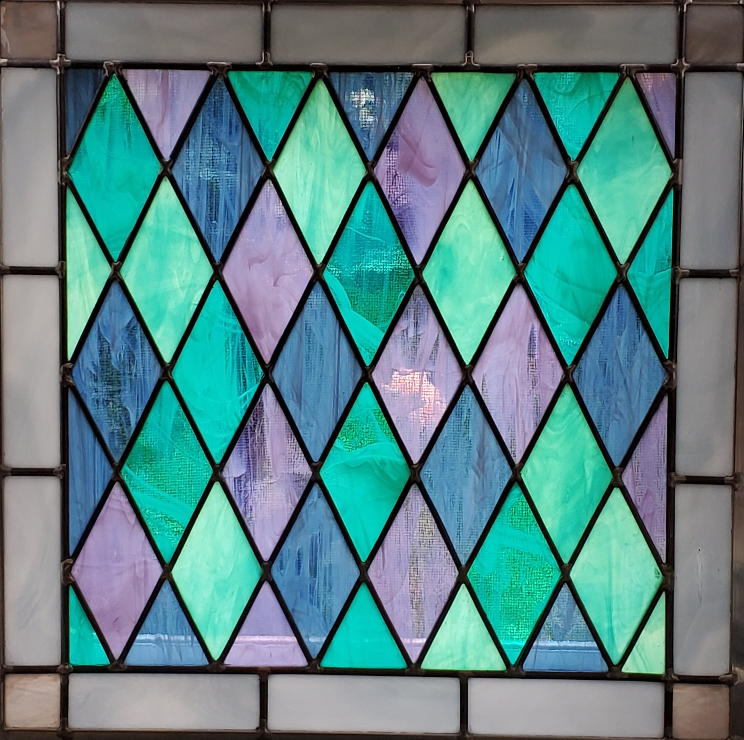 Stained Glass Panel - Etsy