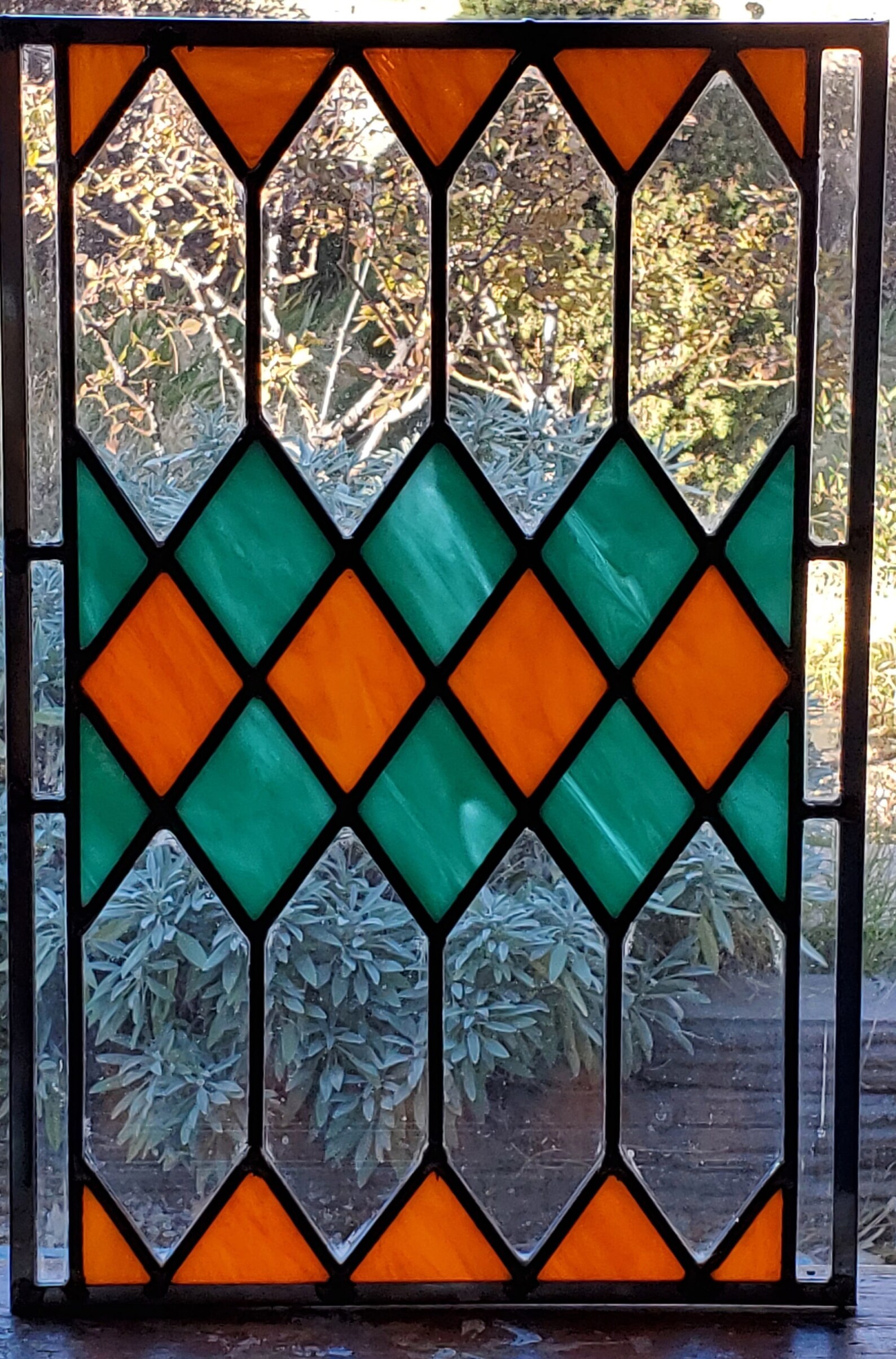 Stained Glass Panel - Etsy