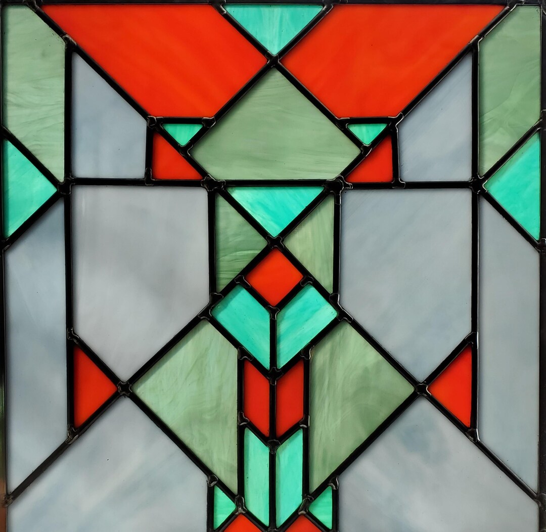Leaded Glass Panel - Etsy