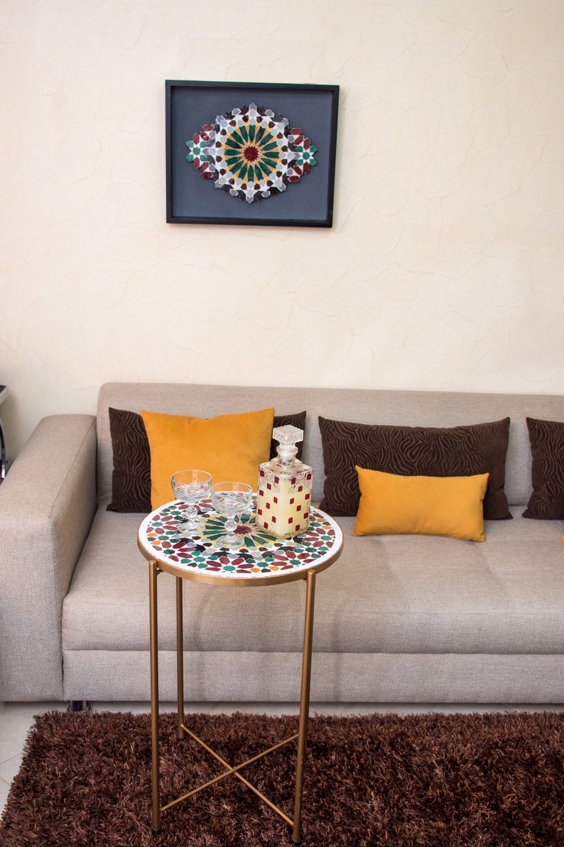 Tables En Zellige Marocain De Fès: Ajouter Lartisanat Traditionnel Et ...