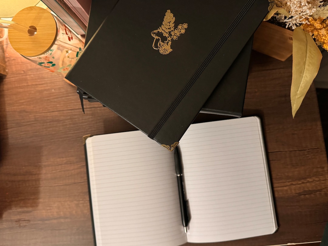 Embossed Lined Notebooks - Etsy