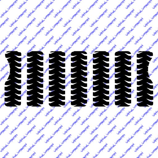 Dashboard Grill Tire Tread Decal Vinyl Dash Sticker for Jeep Wrangler ...