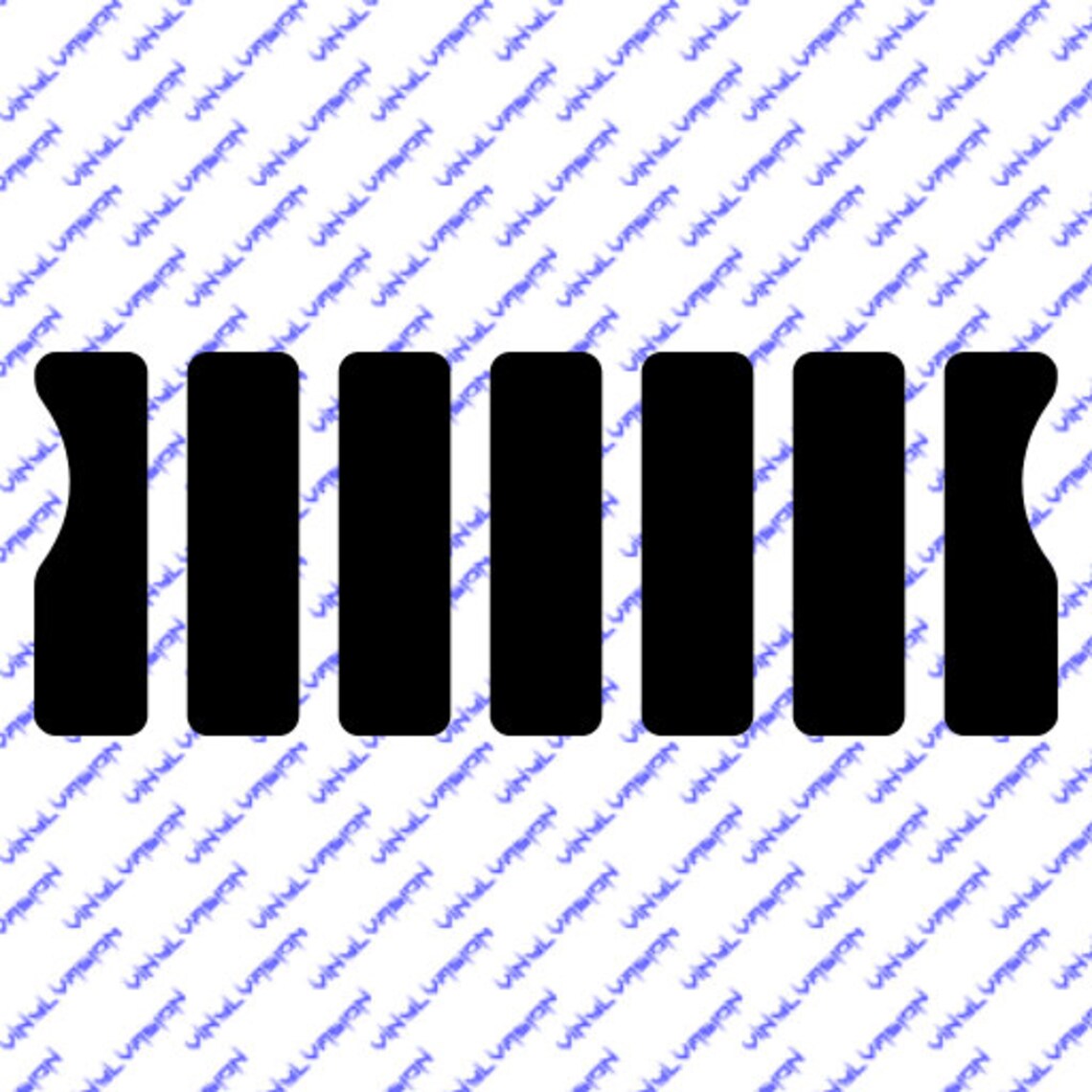 Dashboard Grill Decal Vinyl Dash Sticker for Jeep Wrangler JL 2018-2024 ...