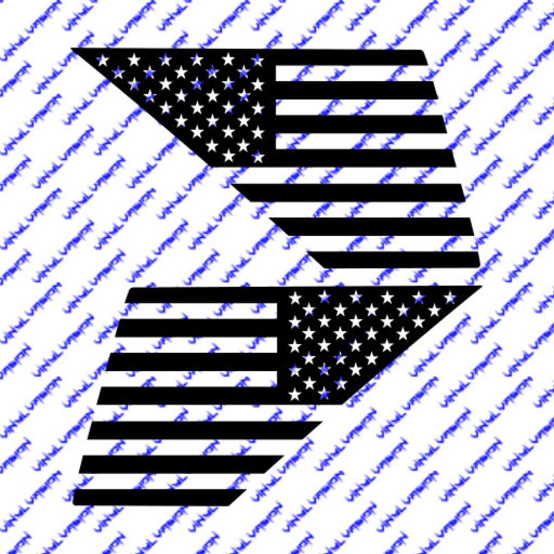 2x American Flag Side Window Decal for Ford Bronco Sport 2021 2022 2023 ...