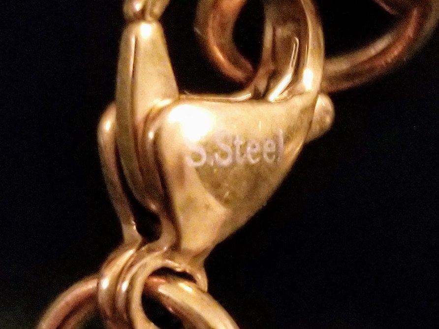 Link Cross Chain and Bracelet - Etsy