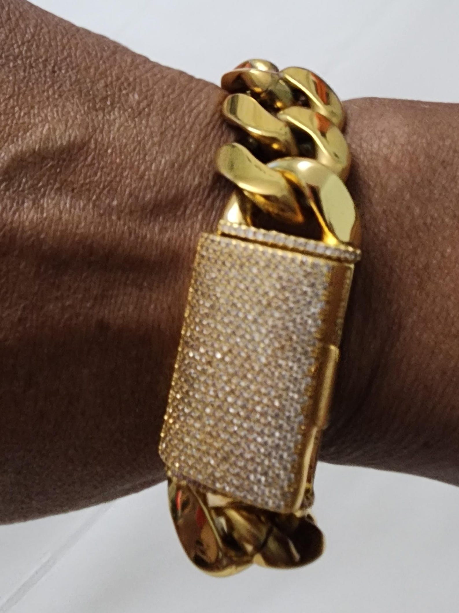 Cuban Link Bracelet for Men - Etsy