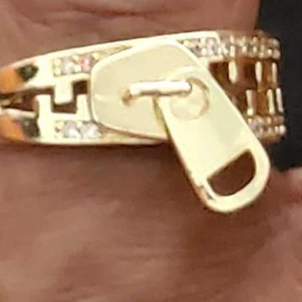 Zipper Ring - Etsy
