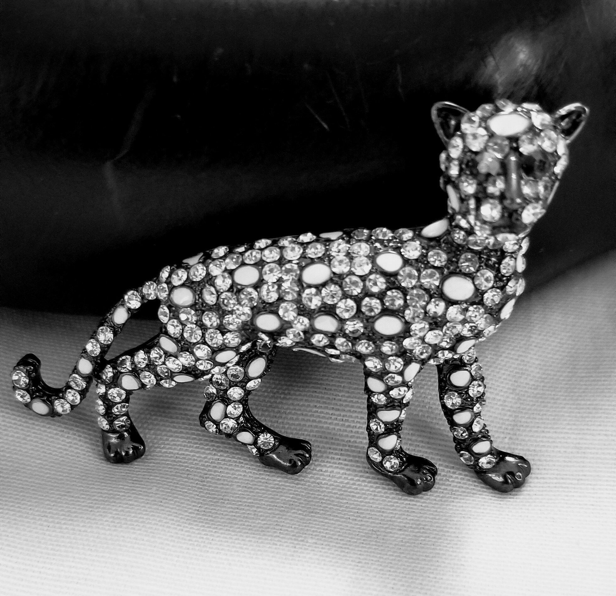 Bling Cat Brooch - Etsy
