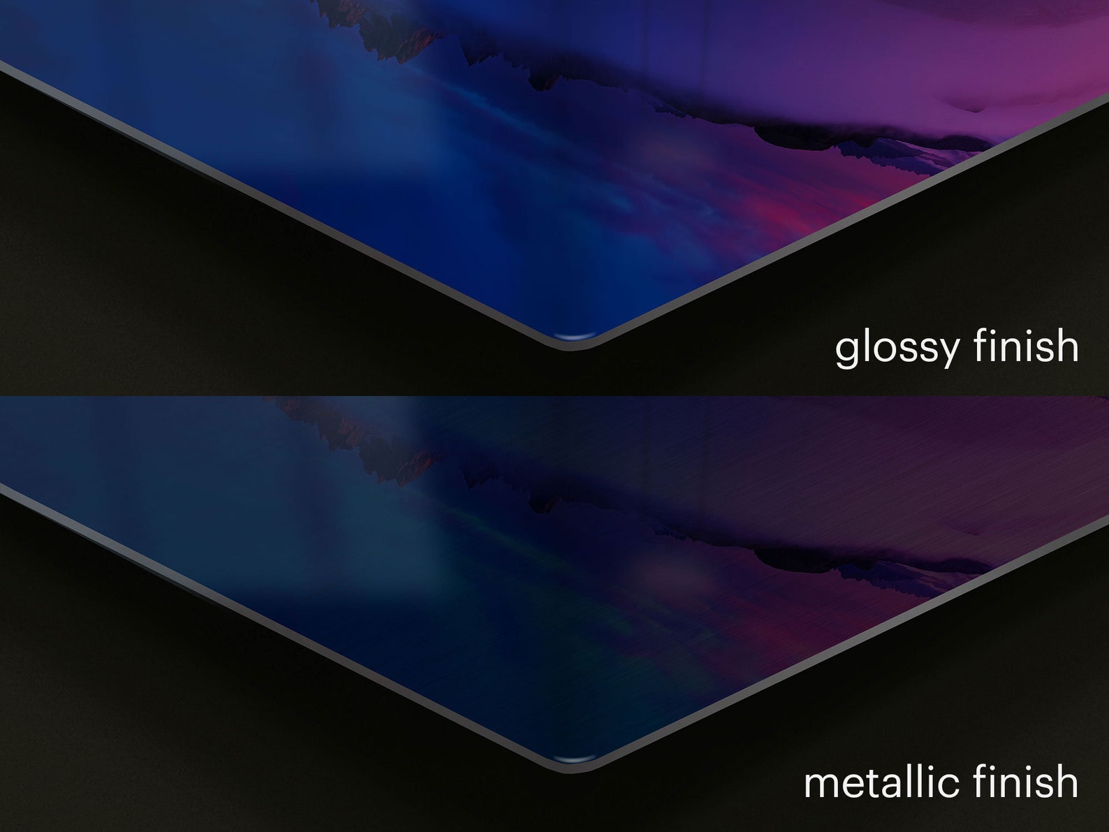 Custom Metal Photos Three Panel Custom Metal Prints Your Photo Memory ...