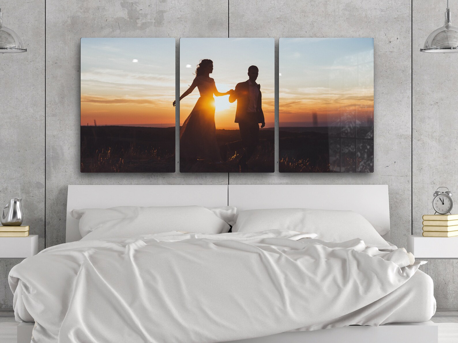 Custom Metal Photos Three Panel Custom Metal Prints Your Photo Memory ...