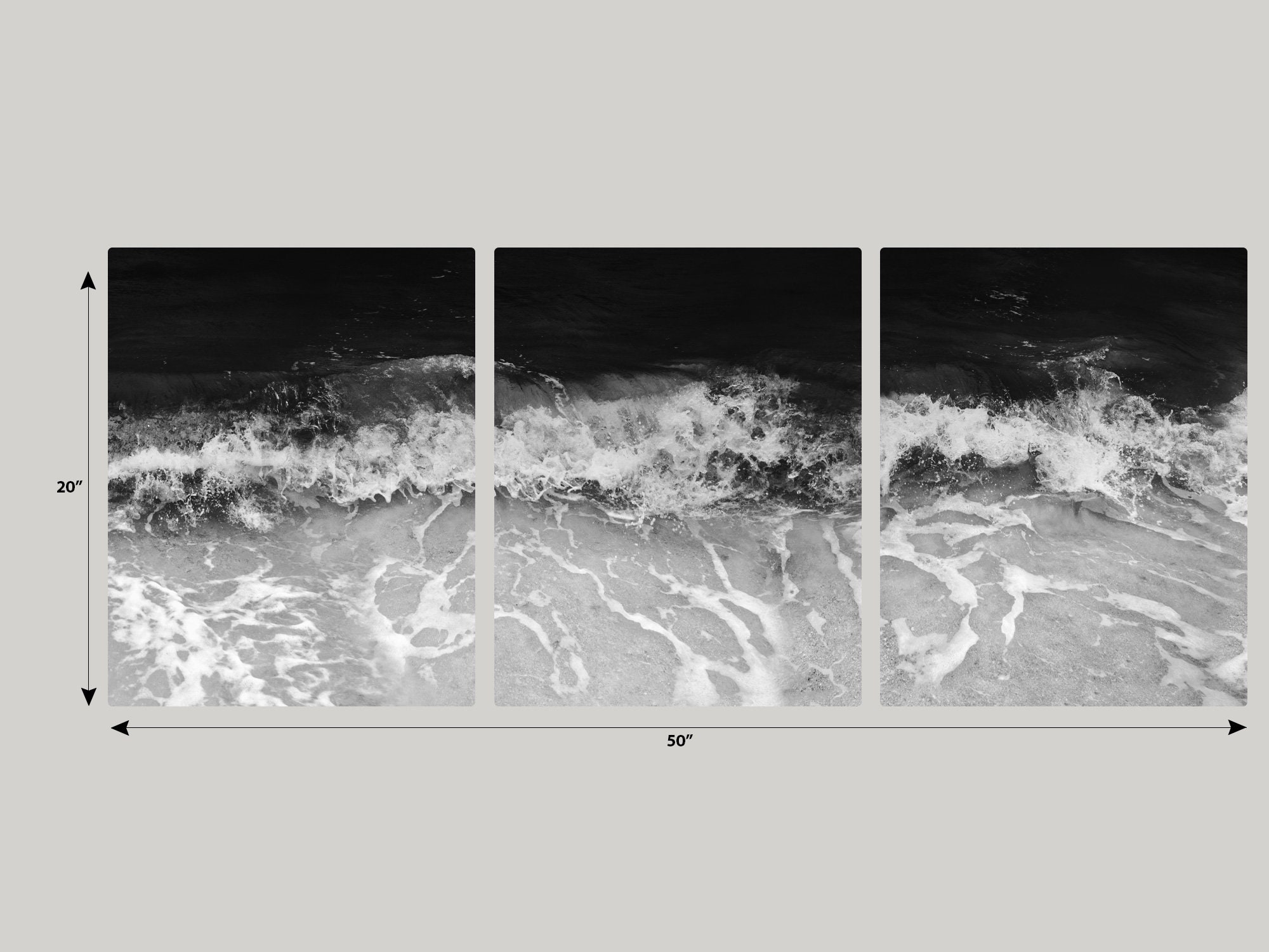 Custom Metal Photos Three Panel Custom Metal Prints Your Photo Memory ...