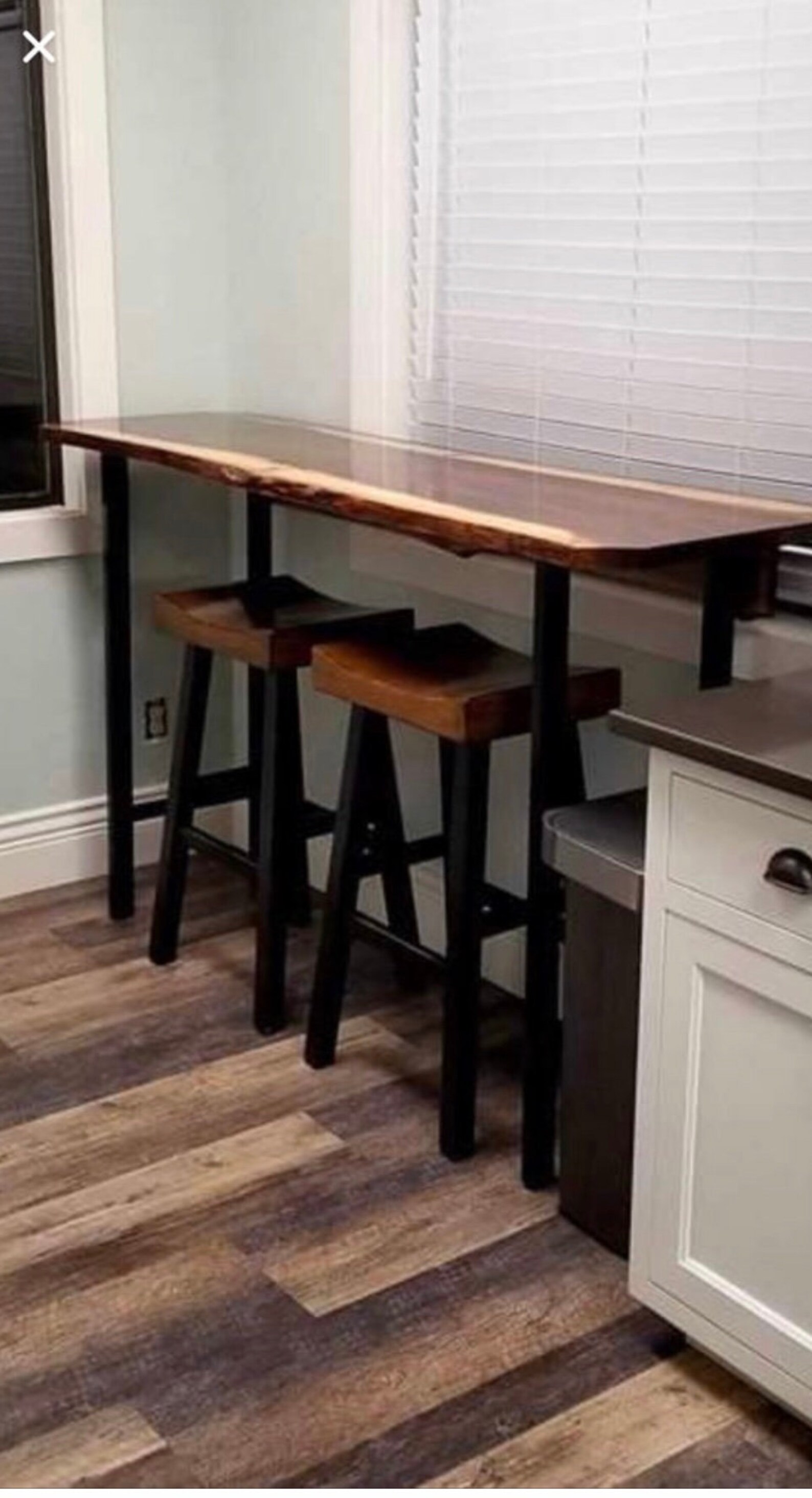 READY TO GO! 42" Bar Table Legs, Counter Table Legs, Metal Table Legs ...