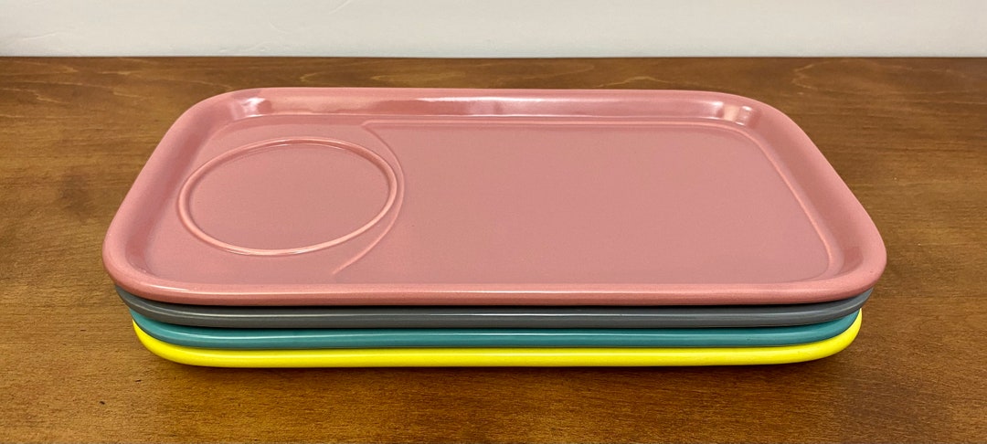 Vintage Ceramic Snack Trays Made in Japan | Set of 4 - Etsy
