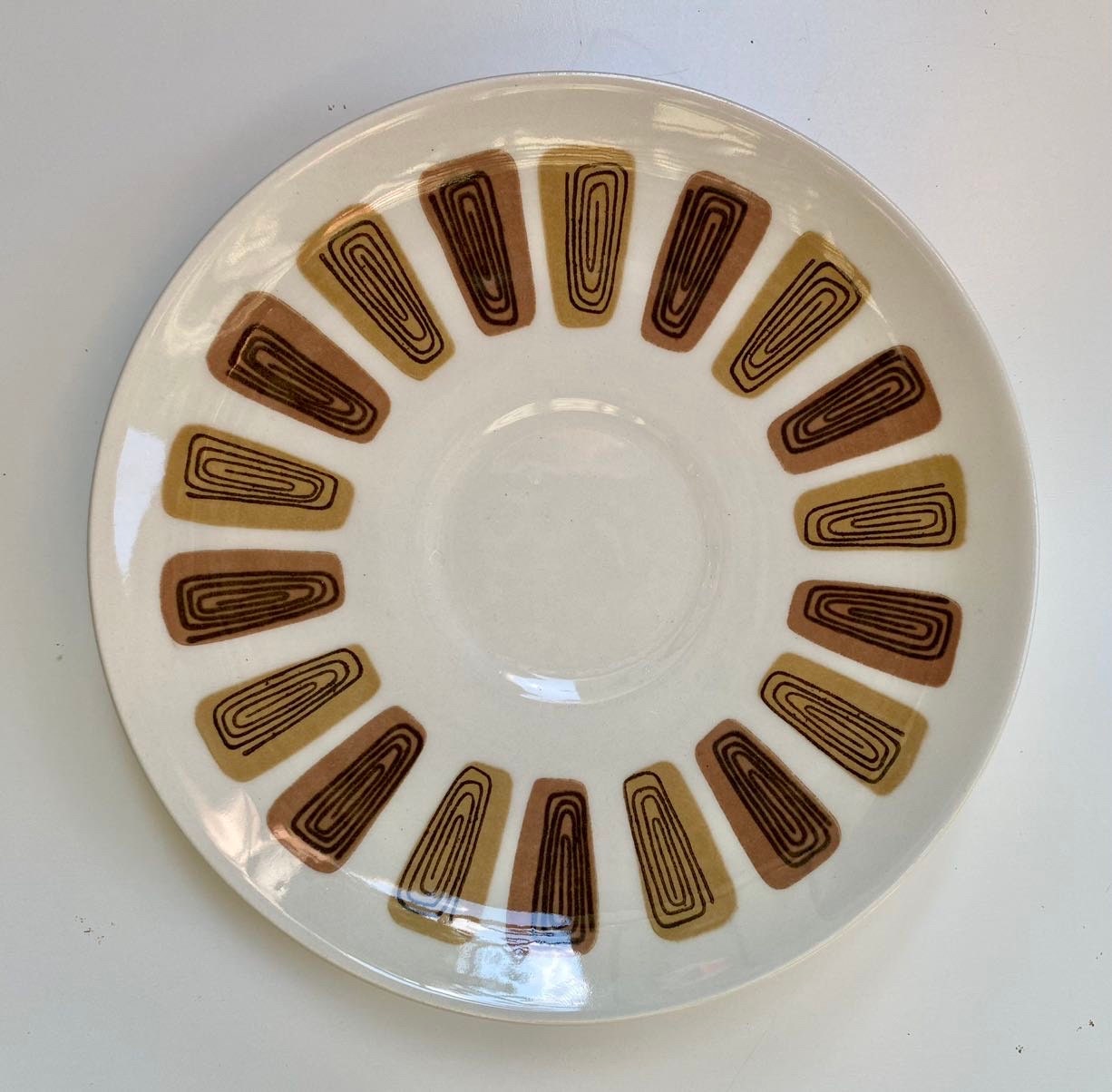 Vintage Atomic Royal China Santa Fe Design Various Style Plate -SOLD ...