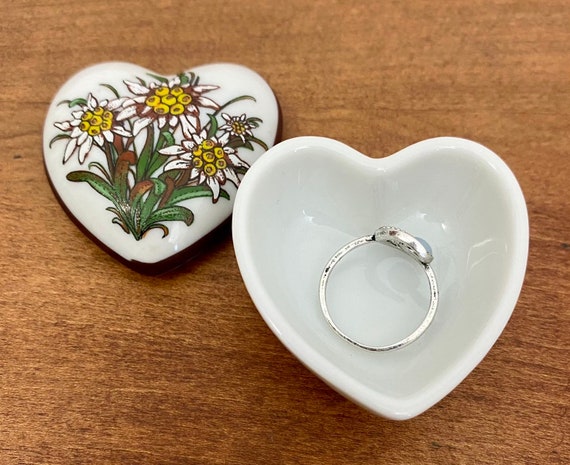 Vintage Reutter Porzellan Germany Heart Shaped Porcel… - Gem