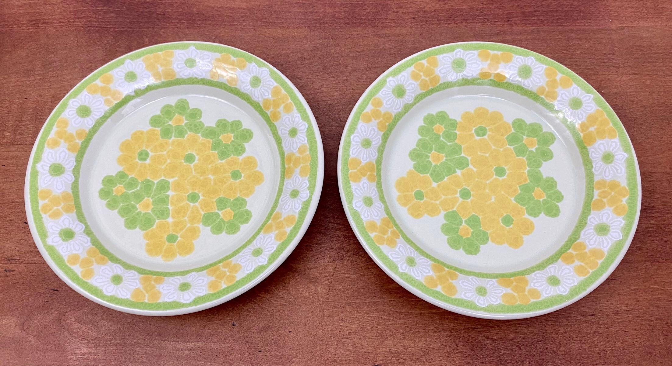Retro 1970's Franciscan Picnic Pattern Earthenware Various Dinnerware ...