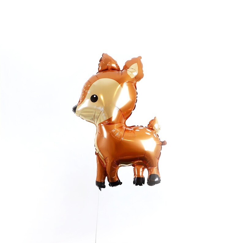 Big Woodland Animal Theme Party Decor. Cute Baby Deer, Fox, Owl ...