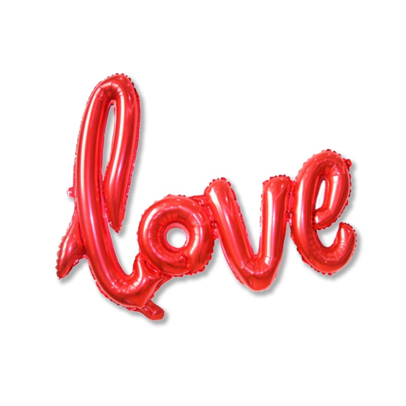 Cursive Balloon - Etsy