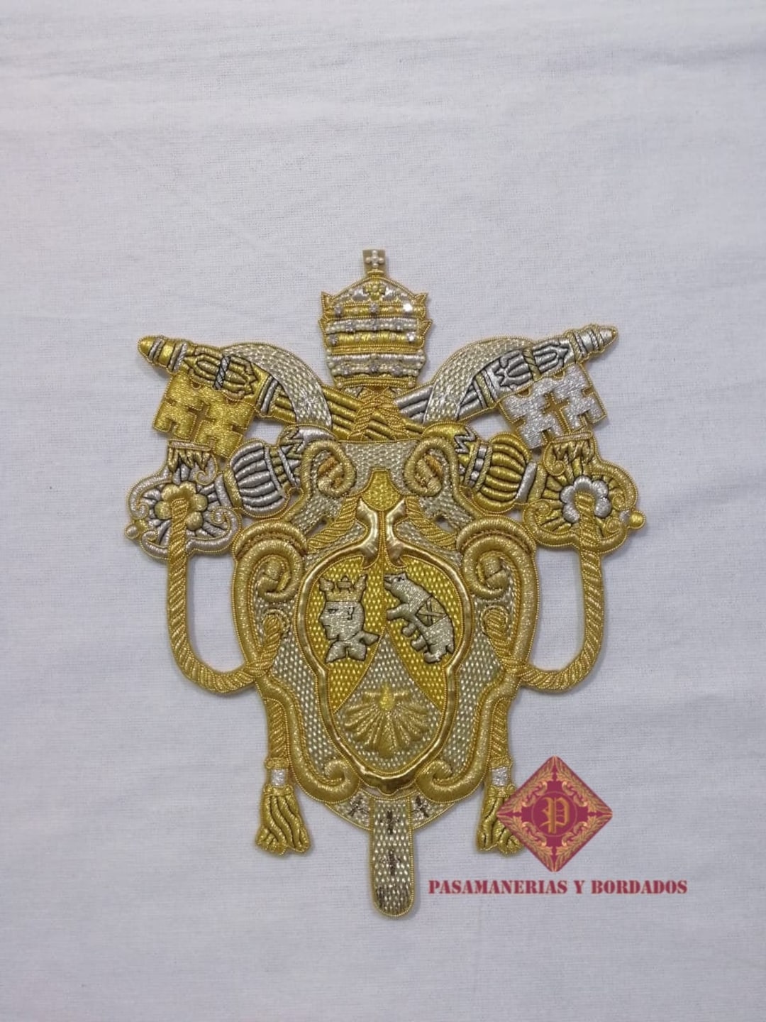Papal Coat of Arms of Benedict XVI - Etsy