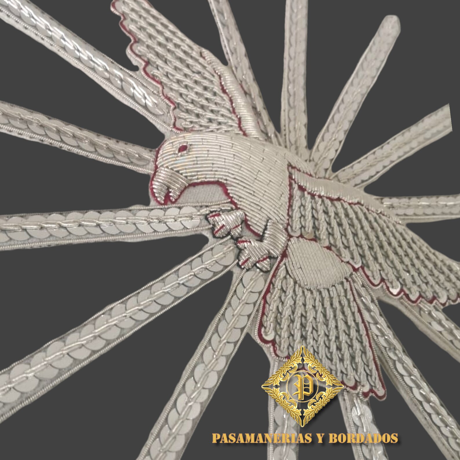 Hand Embroidered Holy Spirit Emblem - Etsy