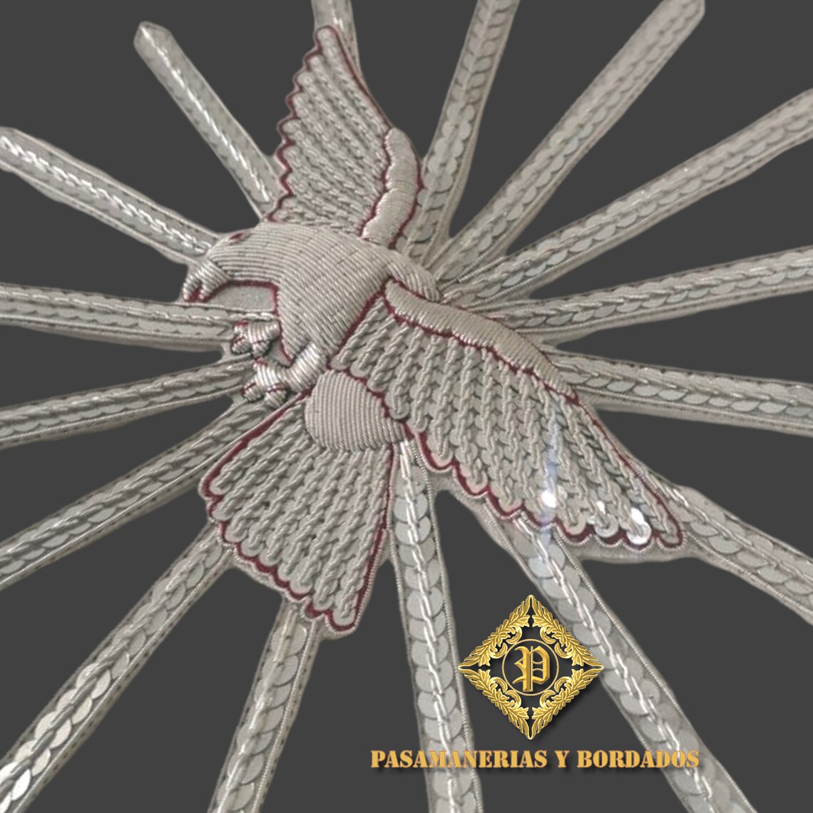 Hand Embroidered Holy Spirit Emblem - Etsy