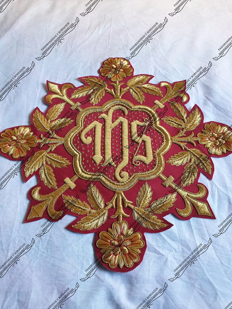 High Quality Hand Made Embroidered IHS Emblem | Etsy