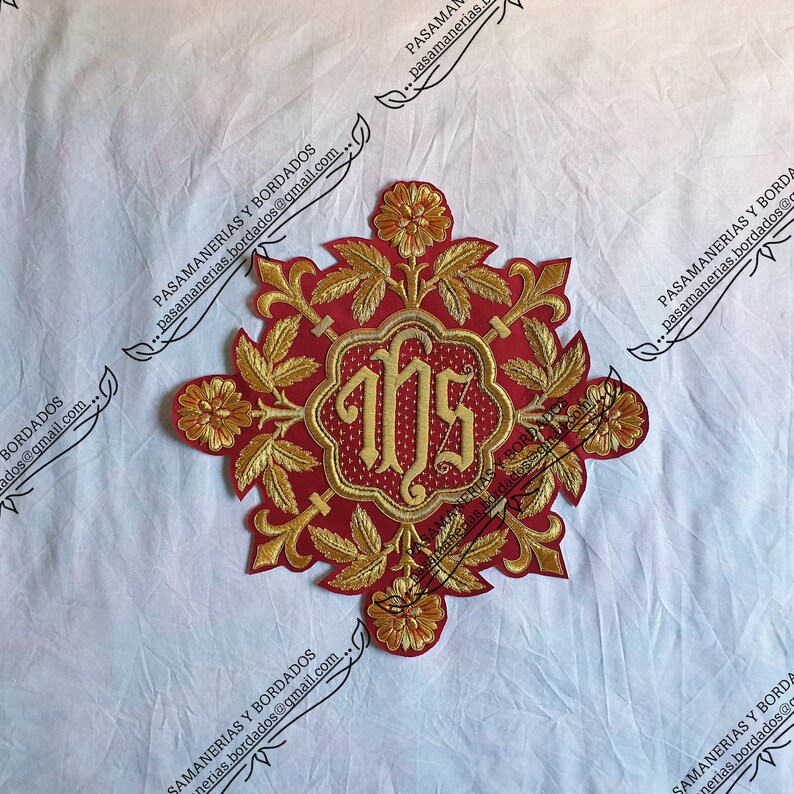 High Quality Hand Made Embroidered IHS Emblem | Etsy