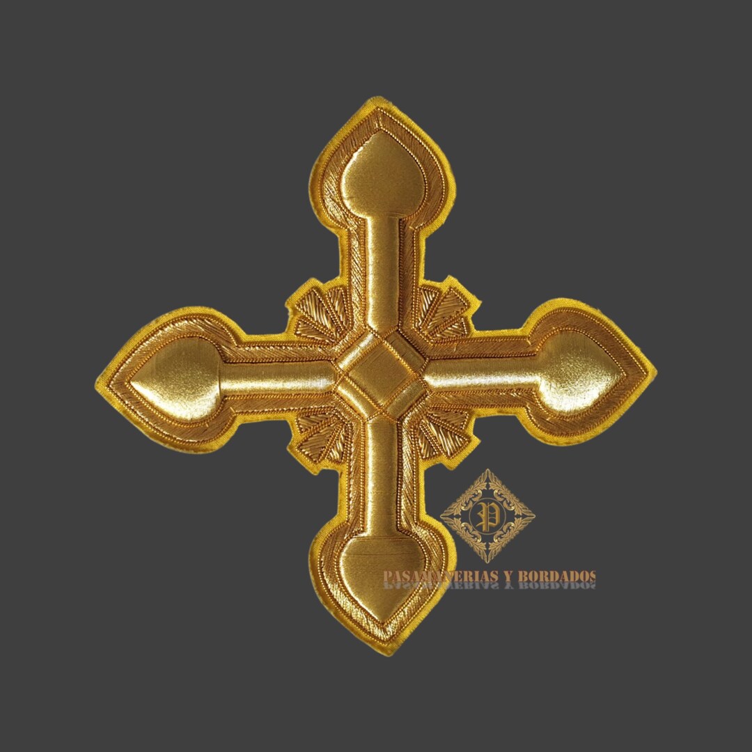 Metallic Cross for Liturgical Vestments - Etsy