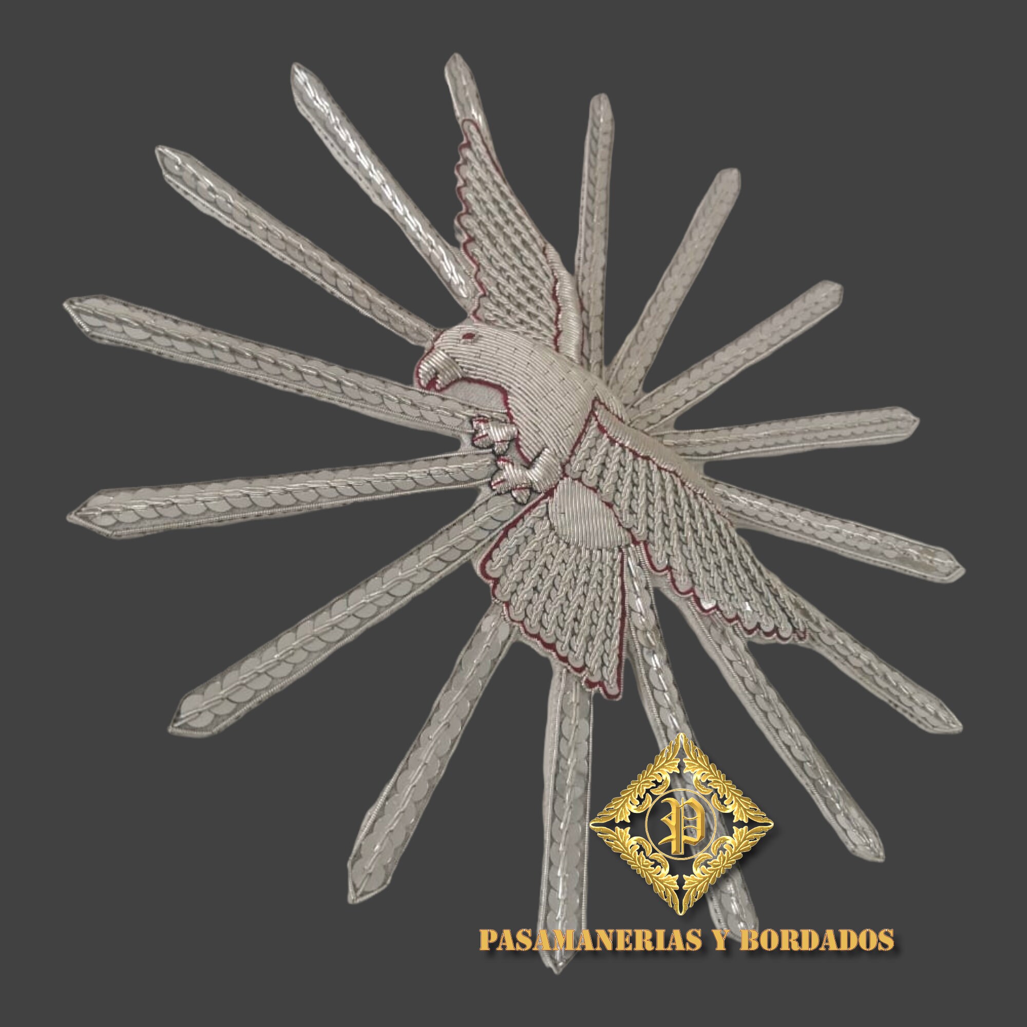 Hand Embroidered Holy Spirit Emblem - Etsy