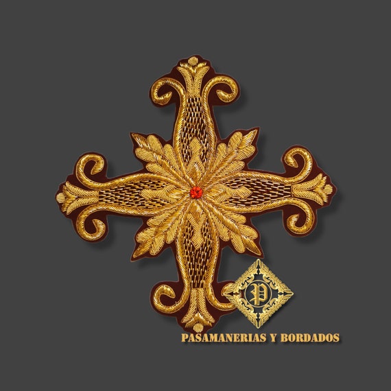Liturgical Cross Handmade Embroidered - Etsy