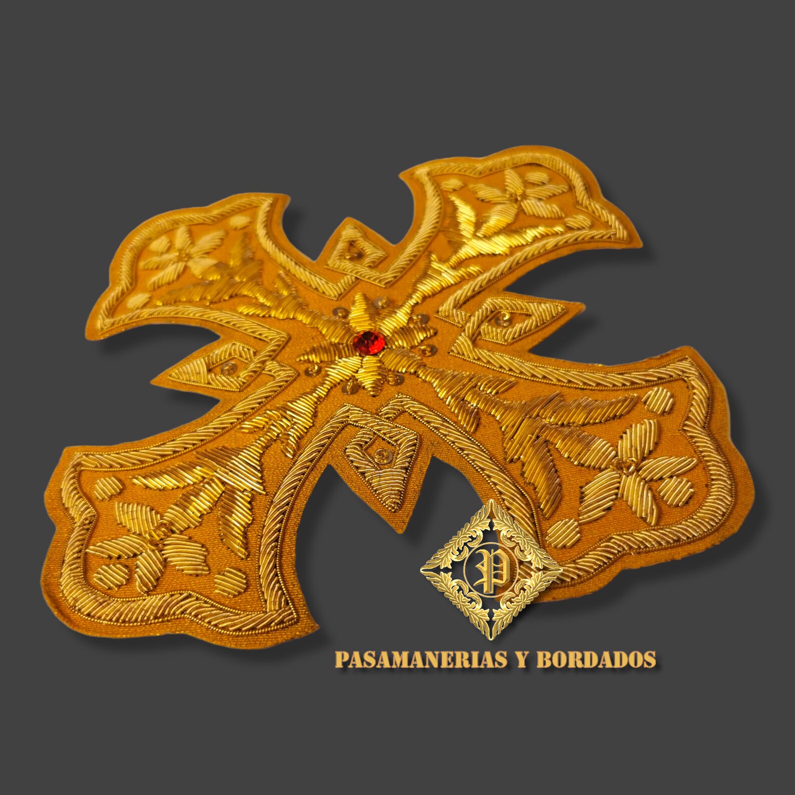 Hand Embroidered Cross for Liturgical Vestments - Etsy