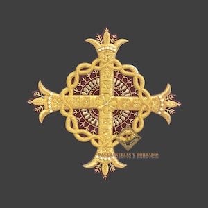 Elegant Design Cross for Liturgical Vestments - Etsy