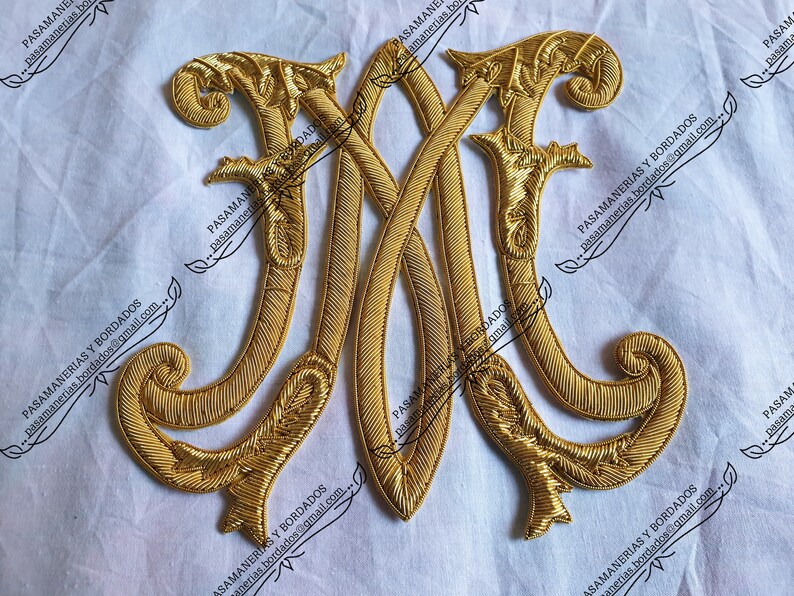 Hand Embroidered Marian Emblem for liturgical vestments | Etsy