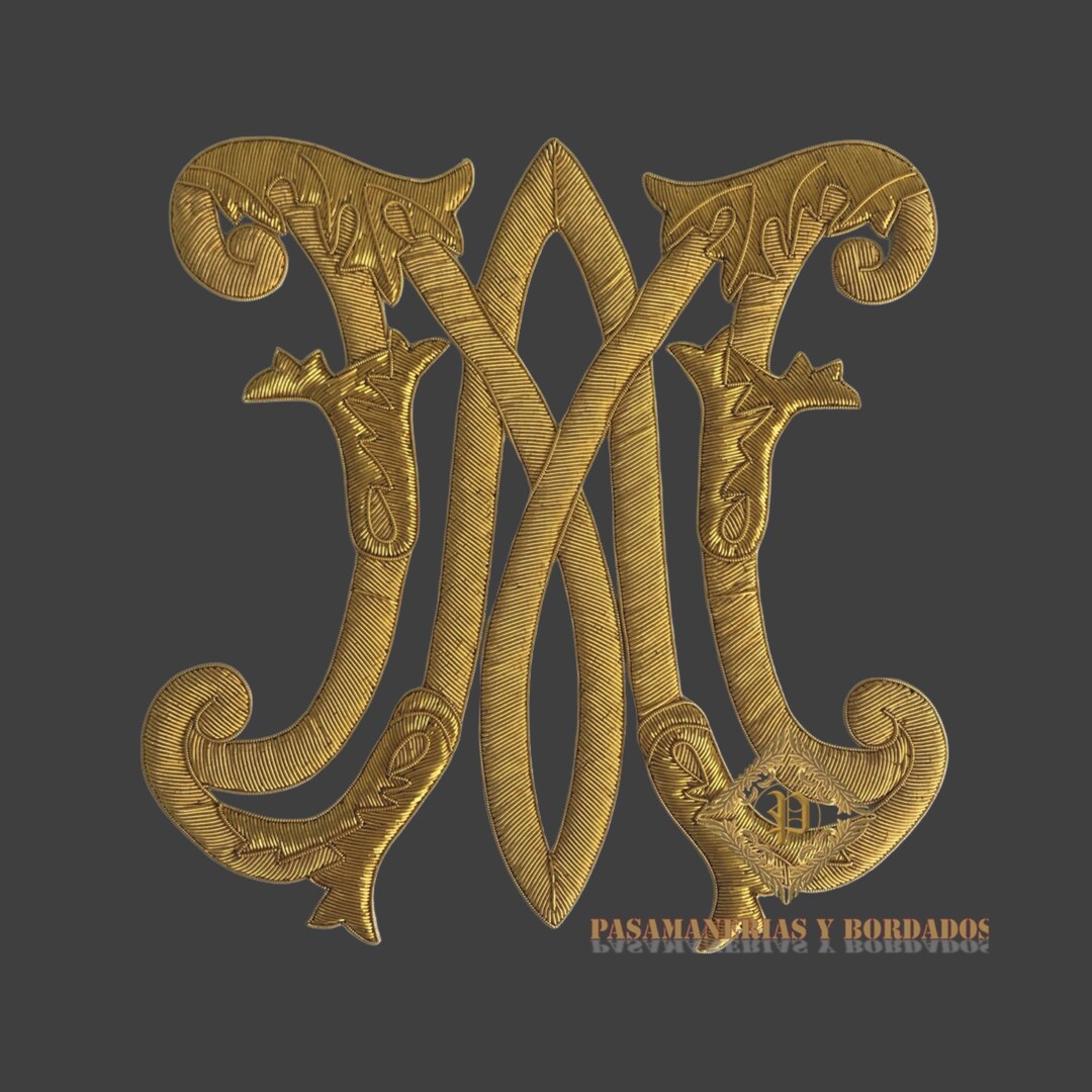 Hand Embroidered Marian Emblem for Liturgical Vestments - Etsy