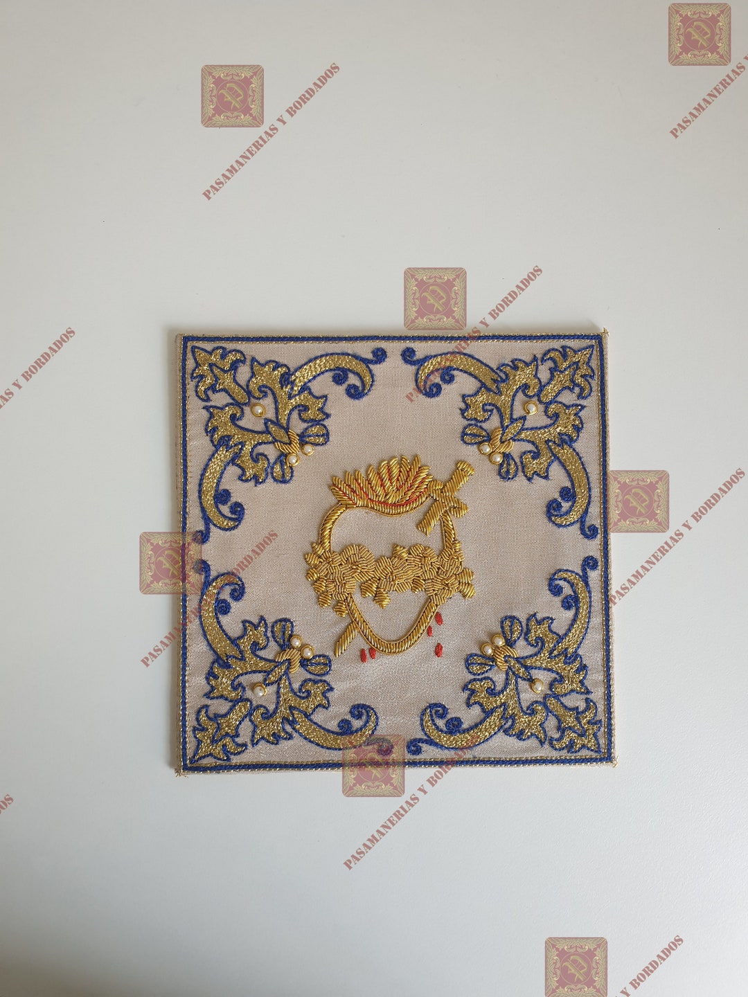 Immaculate Heart Pall 16 X 16cm - Etsy